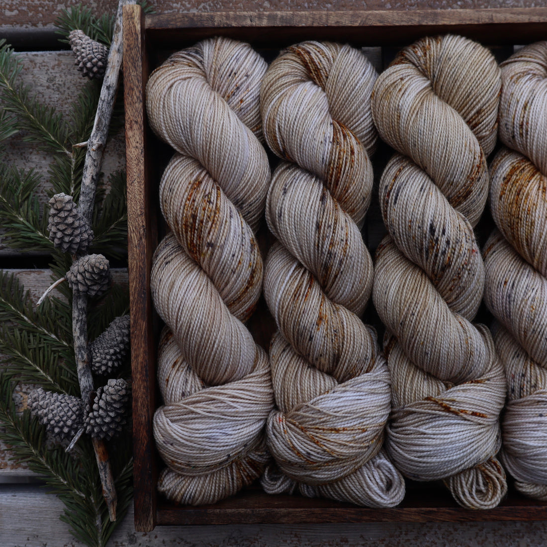Speckled Owl (PRE-ORDER) – Knotty Pine Fiber Co.